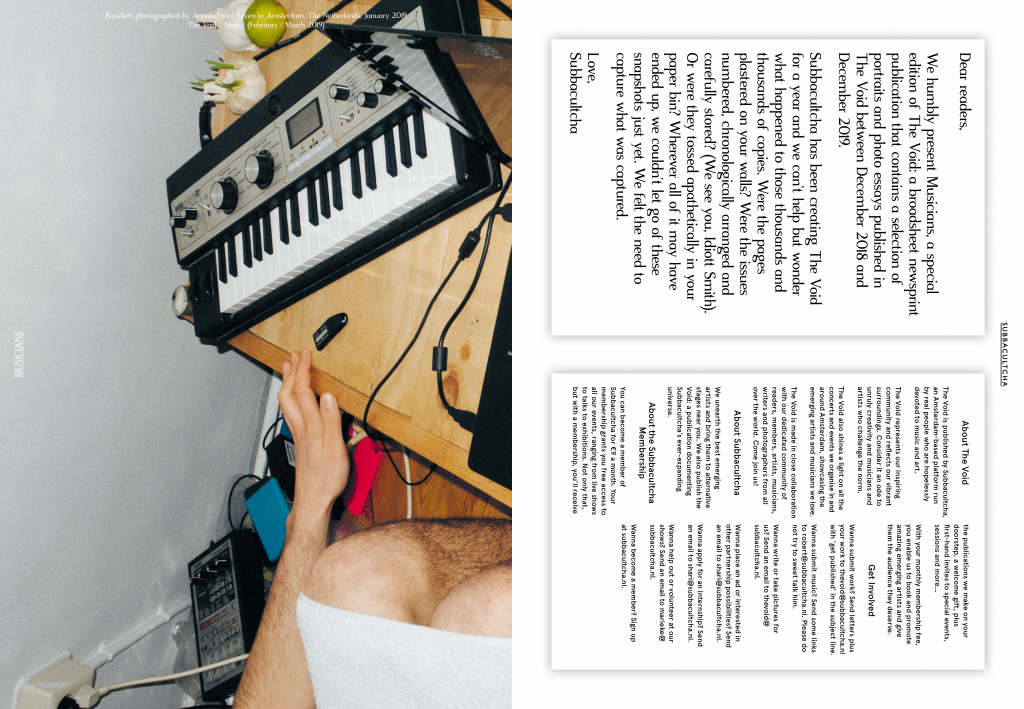 The Void – Musicians » Subbacultcha