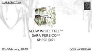 Chew Over w/ Sara Persico + Slow White Fall » Subbacultcha